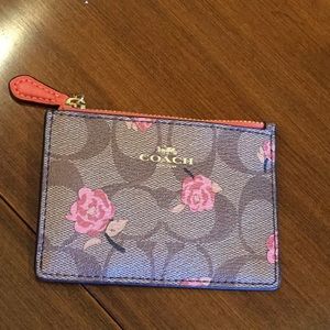 Coach | Accessories | Coach Mini Skinny Id Cardholder Key Chain | Poshmark